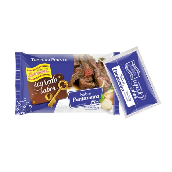 Tempero Pronto Pantaneiro 50g - Donana Alimentos - O melhor alimento.